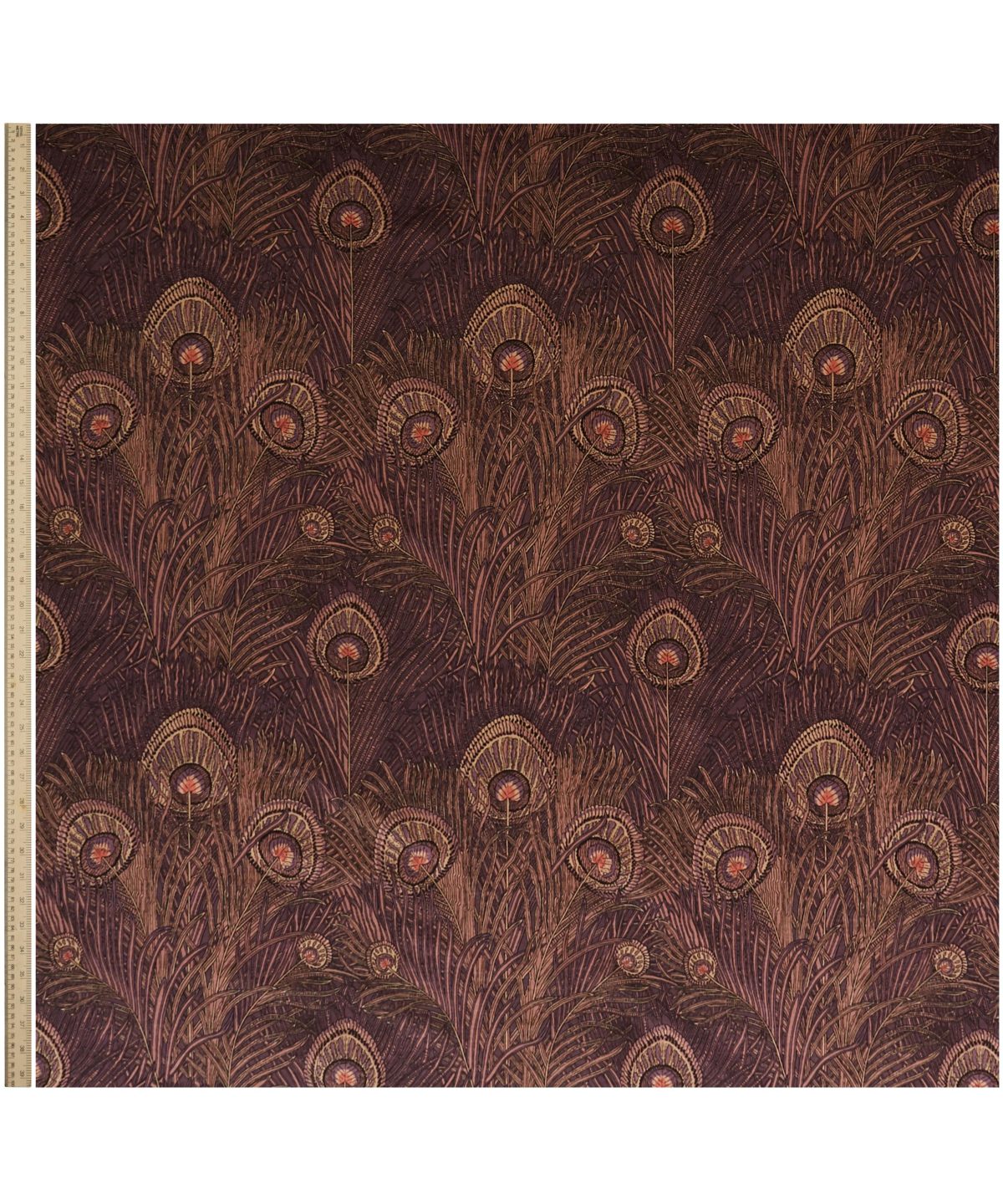 Hera Feather Vintage Velvet in Dragonfly - Indoor | Liberty Fabrics