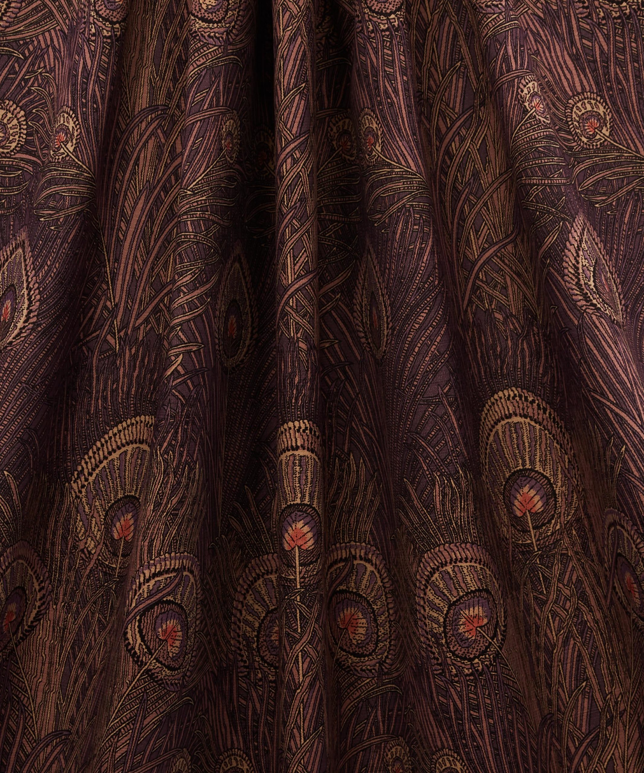 Hera Feather Vintage Velvet in Dragonfly - Indoor | Liberty Fabrics