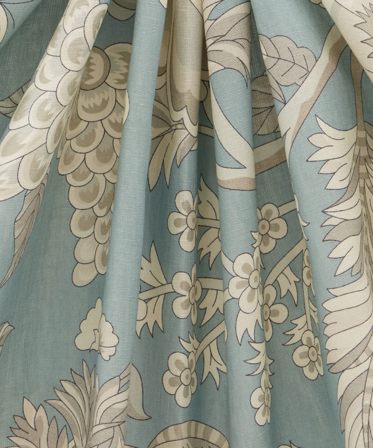Palampore Trail Landsdowne Linen in Lichen - Indoor | Liberty Fabrics