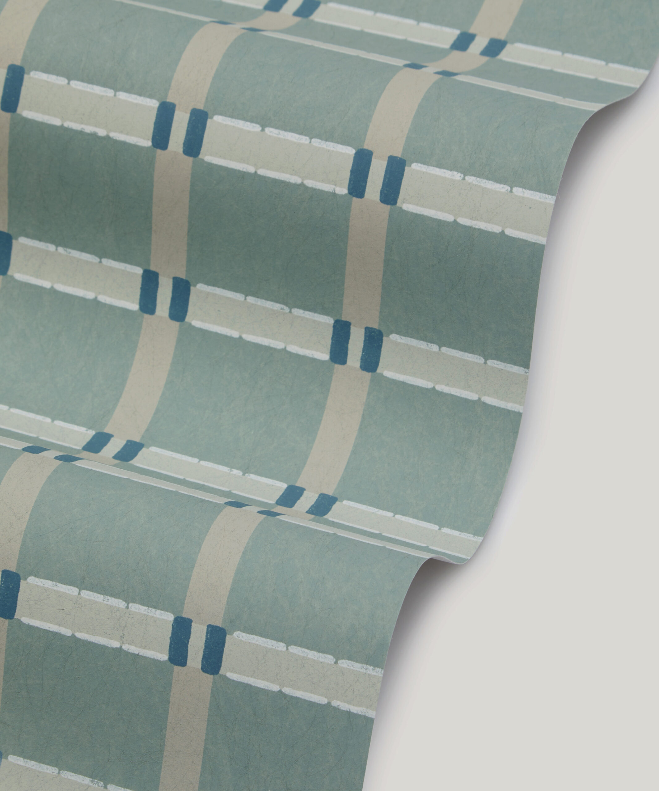 Cravat Wallpaper in Salvia | Liberty Fabrics