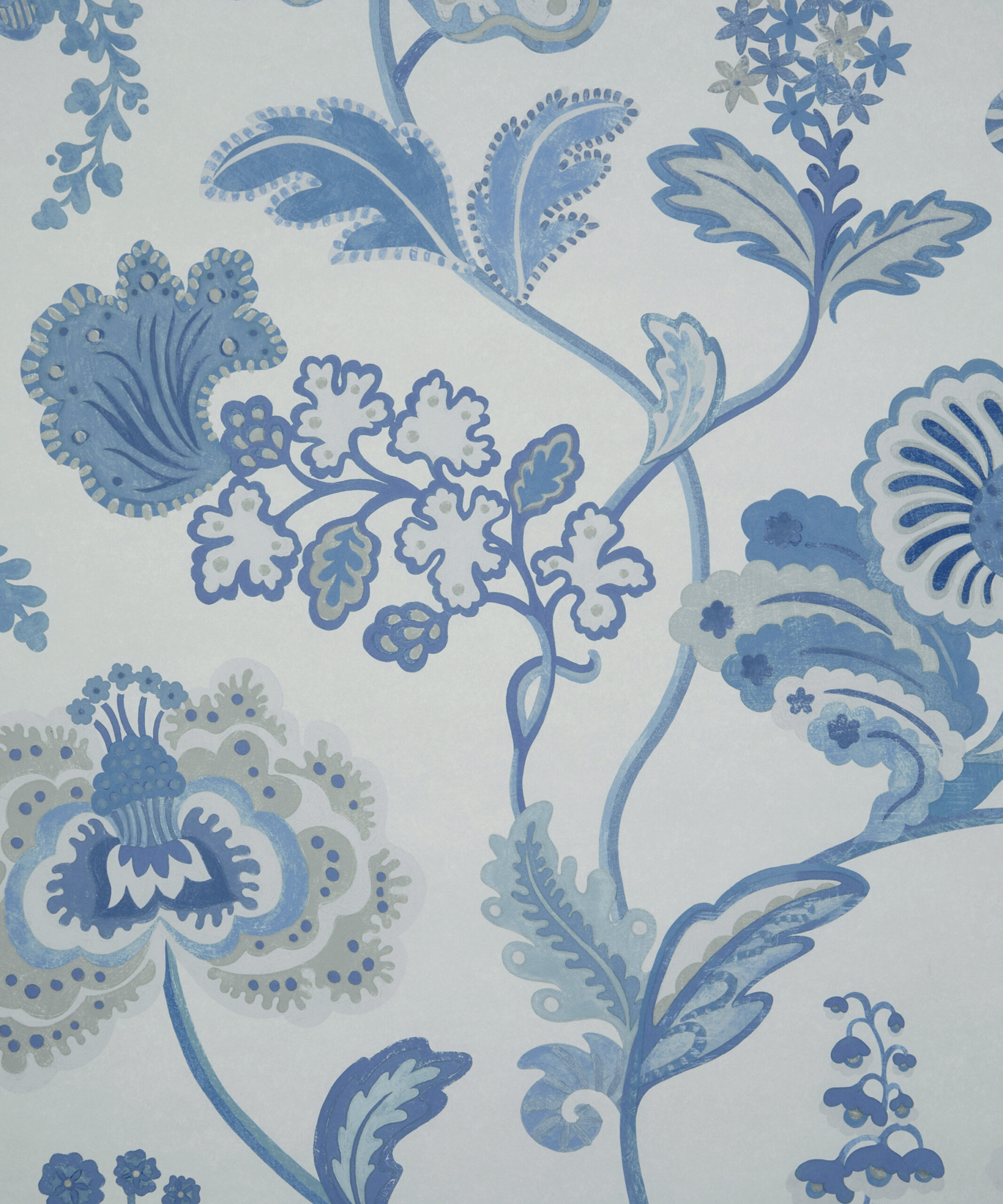 Symphony Trail Wallpaper in Flax Flower | Liberty Fabrics