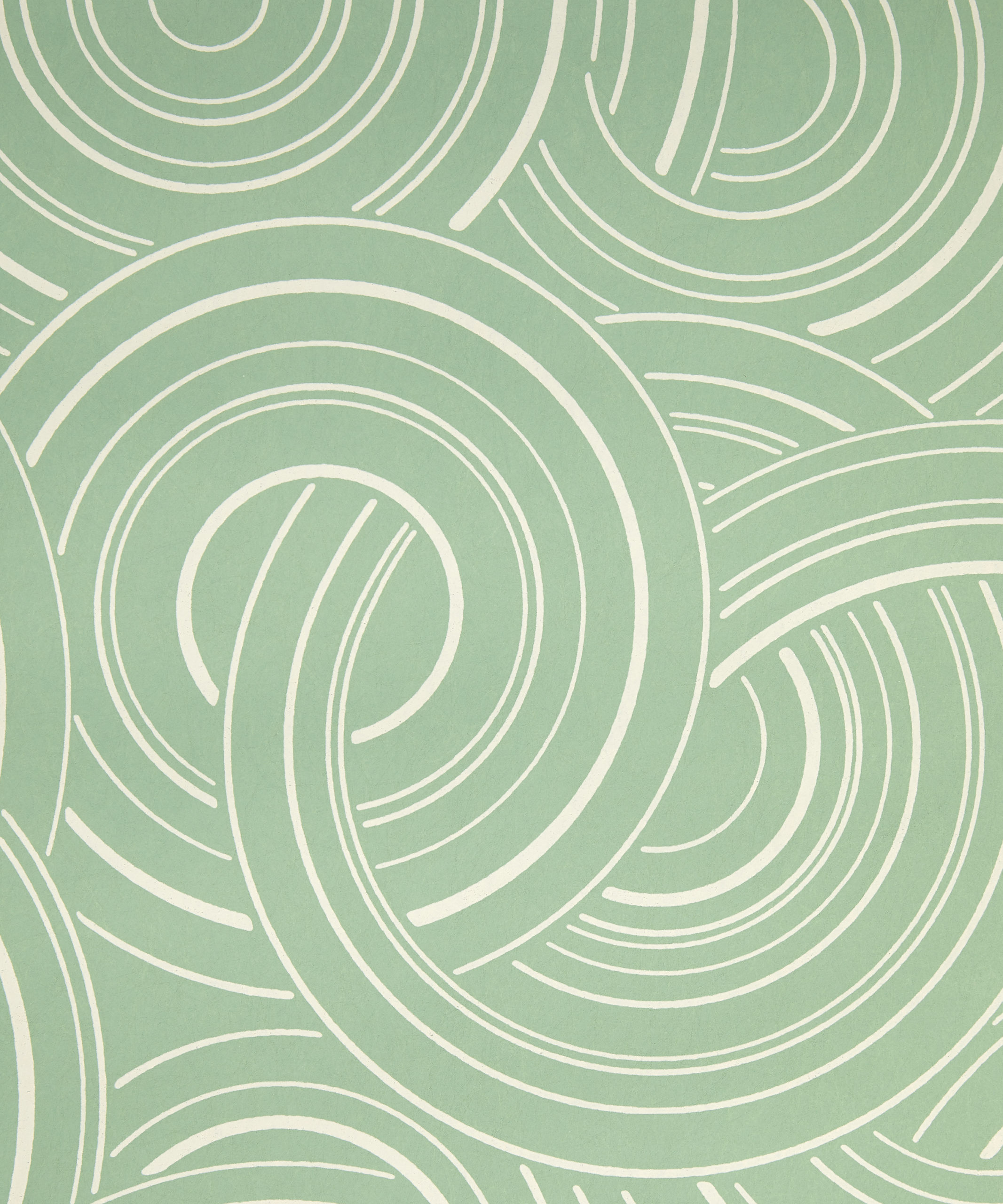 Endless Knots Wallpaper in Artichoke | Liberty Fabrics