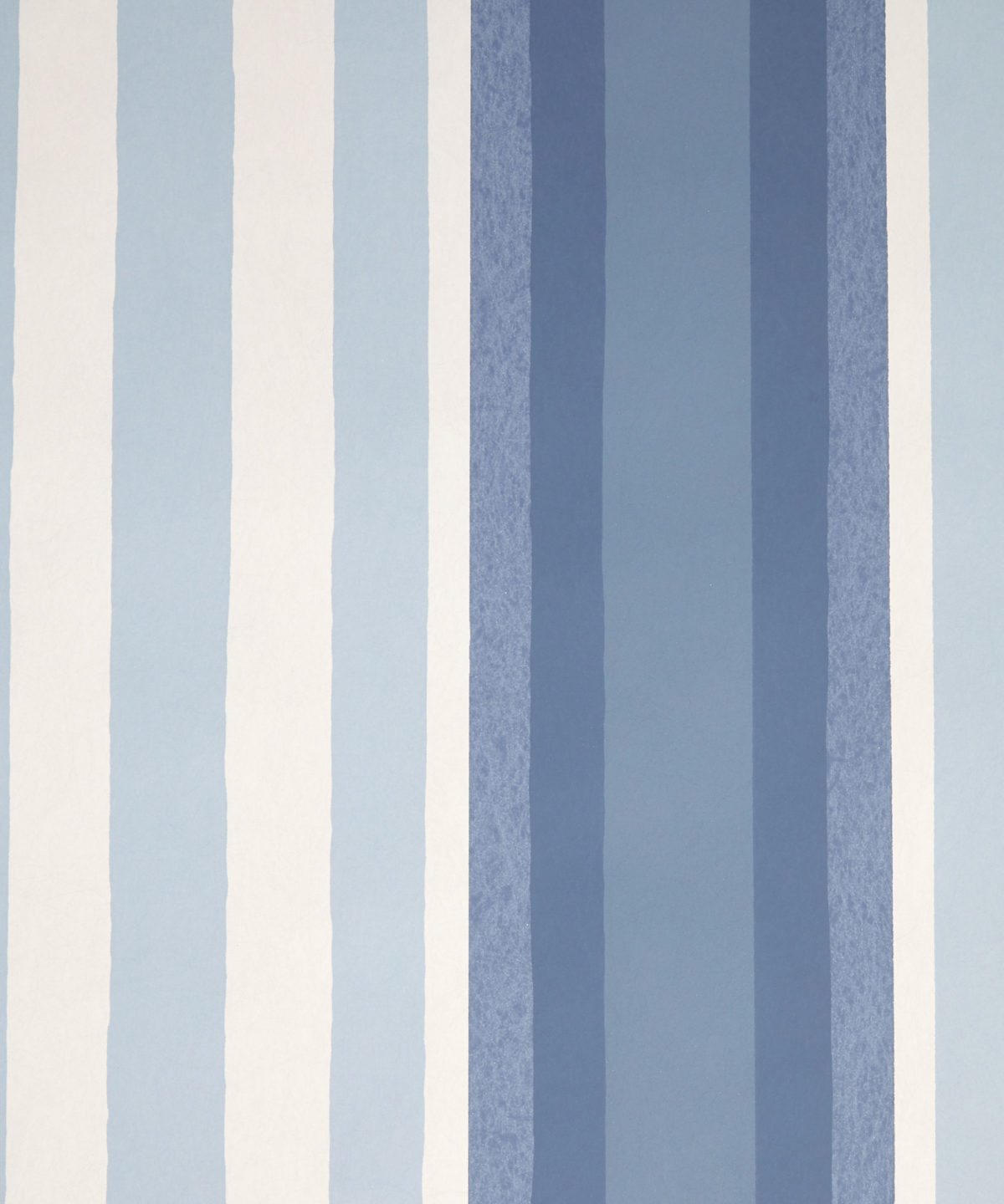 Obi Stripe Wallpaper in Lapis | Liberty Fabrics