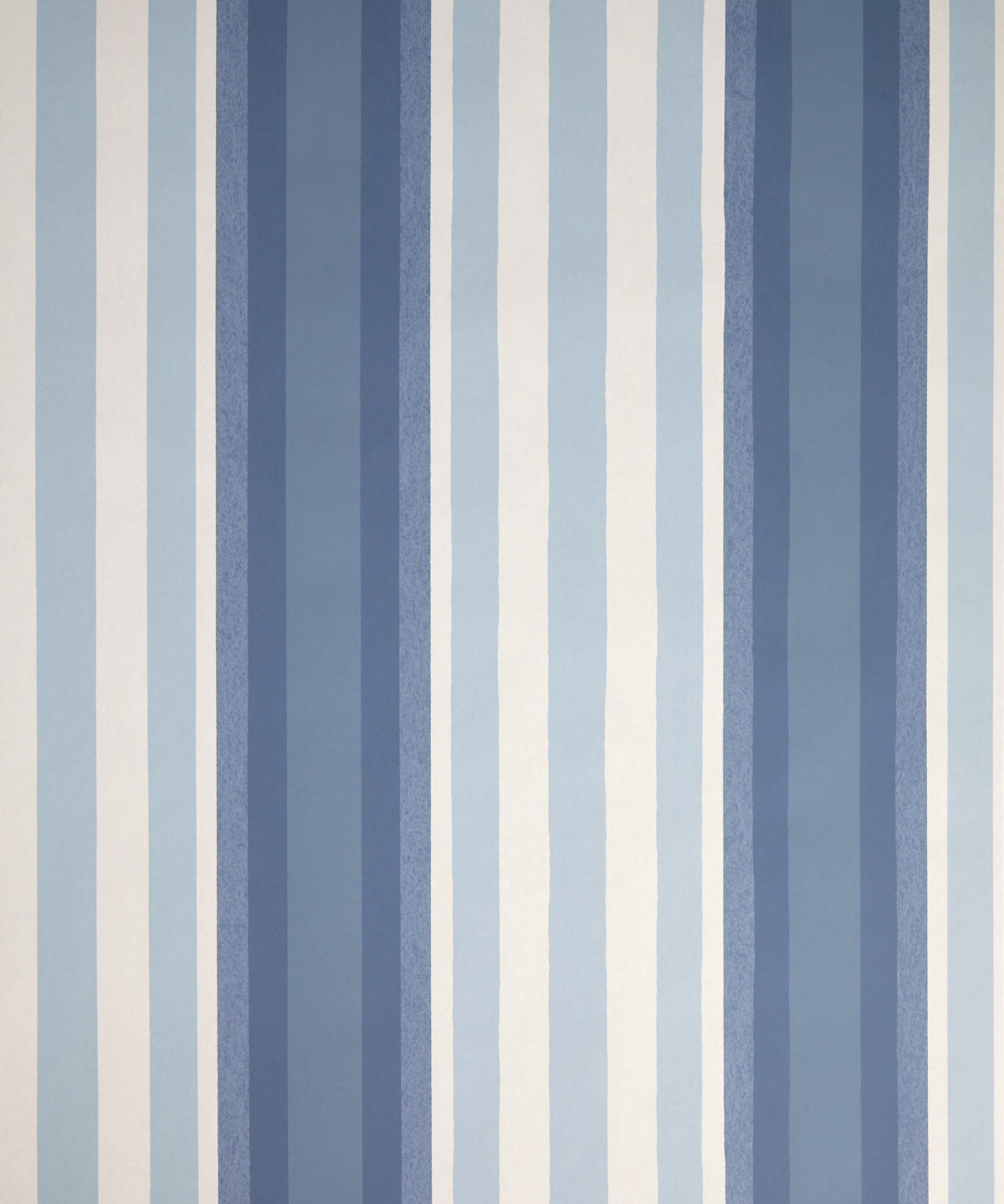 Obi Stripe Wallpaper in Lapis | Liberty Fabrics
