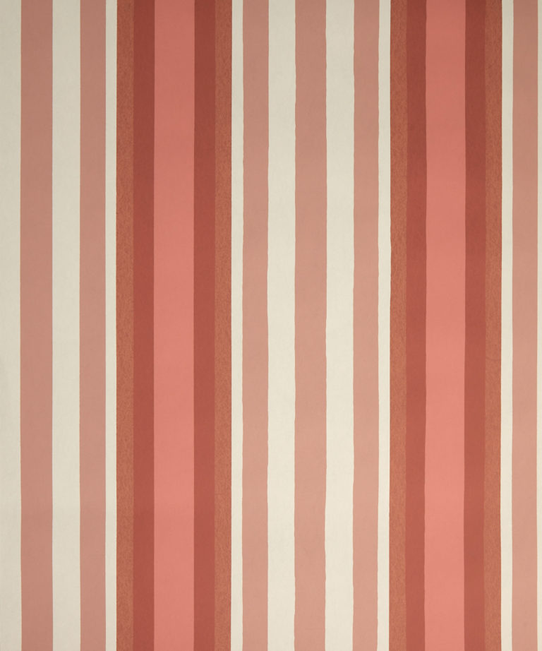 Obi Stripe Wallpaper in Lacquer | Liberty Fabrics
