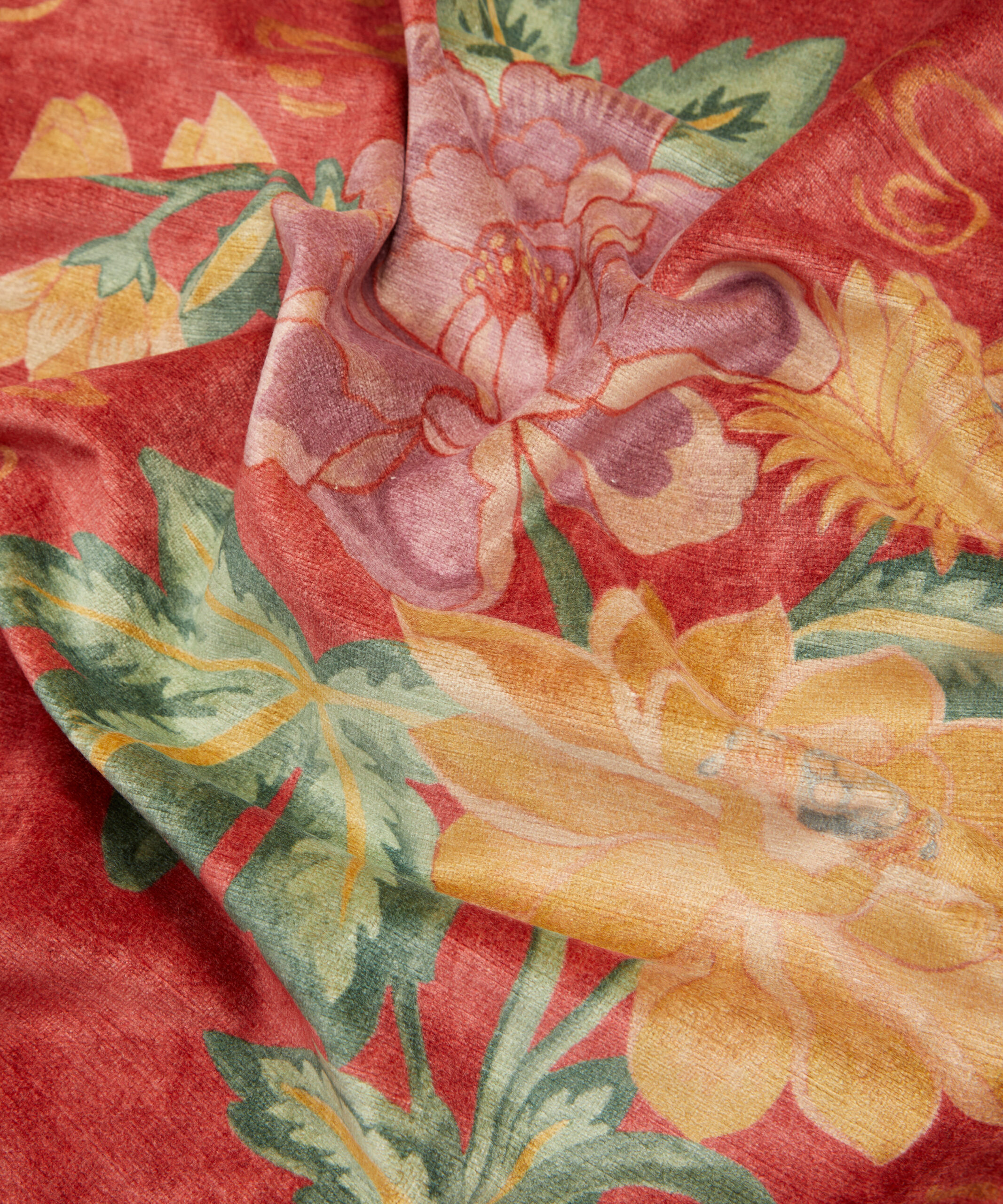 Lotus Garden in Lacquer - Indoor | Liberty Fabrics