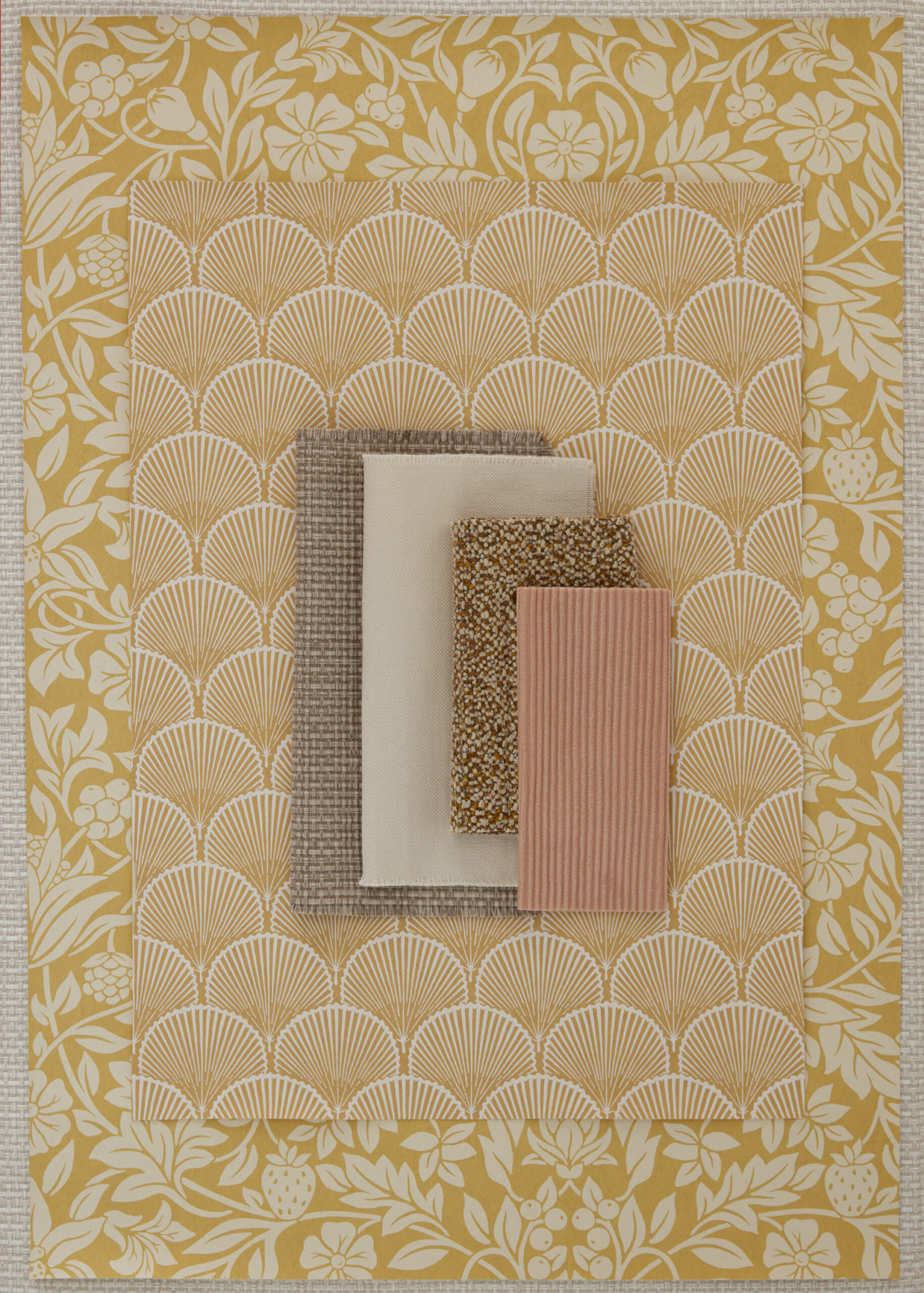 Fanfare Wallpaper in Fennel | Liberty Fabrics