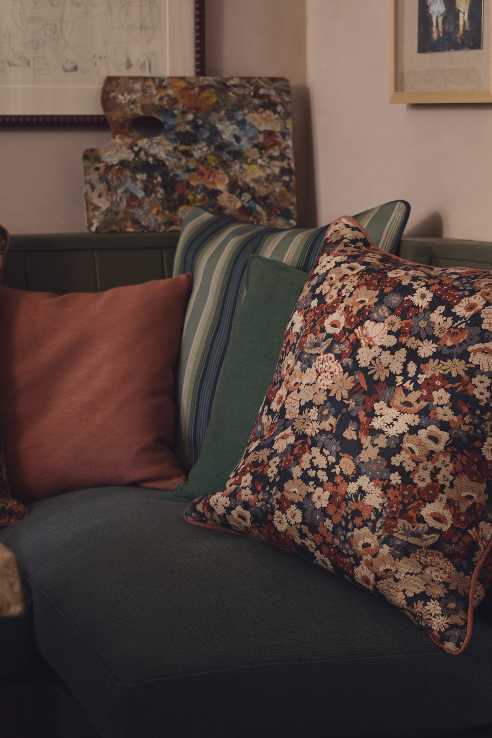 Thorpe House in Madder - Indoor | Liberty Fabrics